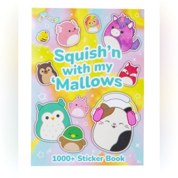 Squishmallows | Toys | Squishmallows Sticker Book With 00 Stickers ...